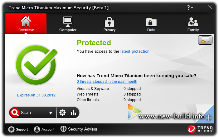 Trend Micro™ Titanium™ Maximum Security Beta | MalwareTips Forums