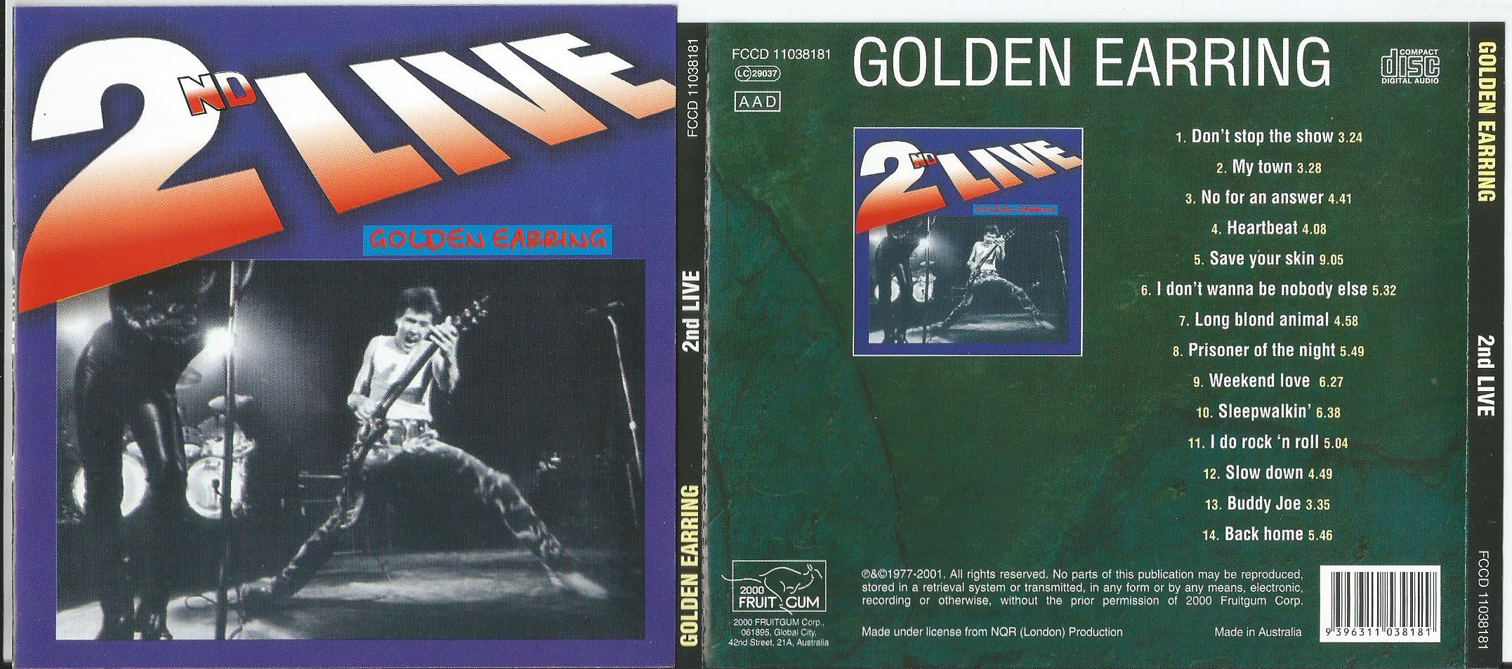 Golden Earring Records, LPs, Vinyl and CDs - MusicStack