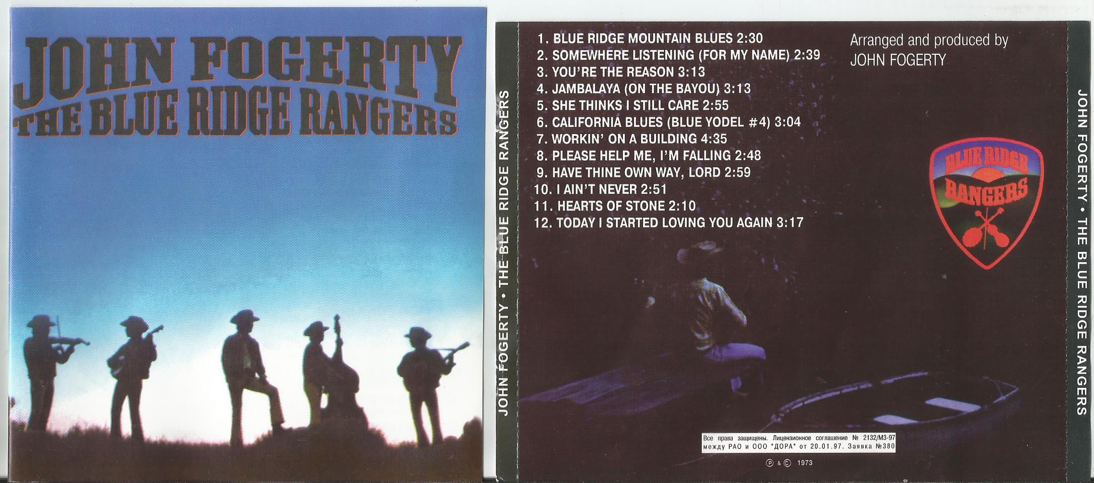 John Fogerty Blue Ridge Rangers Records, LPs, Vinyl and CDs - MusicStack