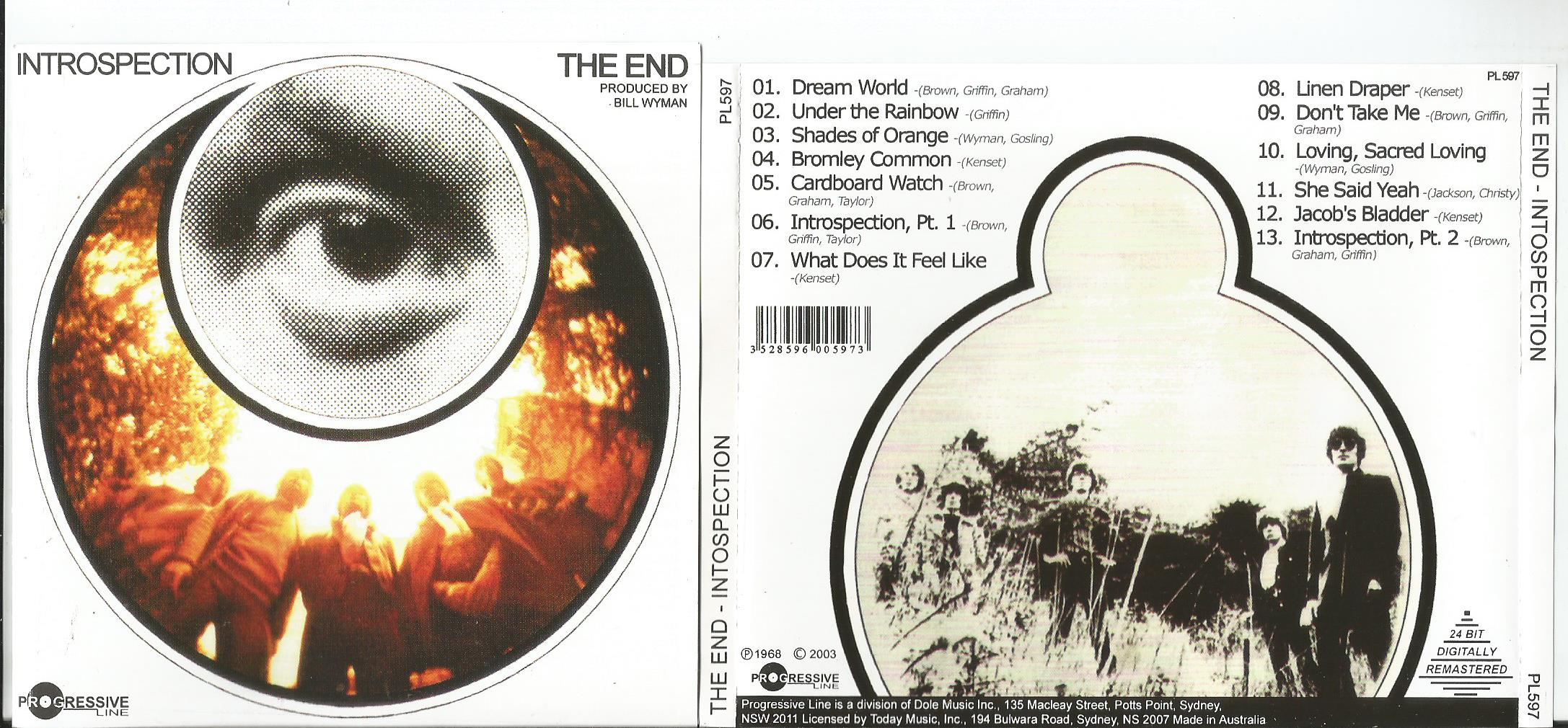 The End Introspection (Vinyl Records, LP, CD) on CDandLP