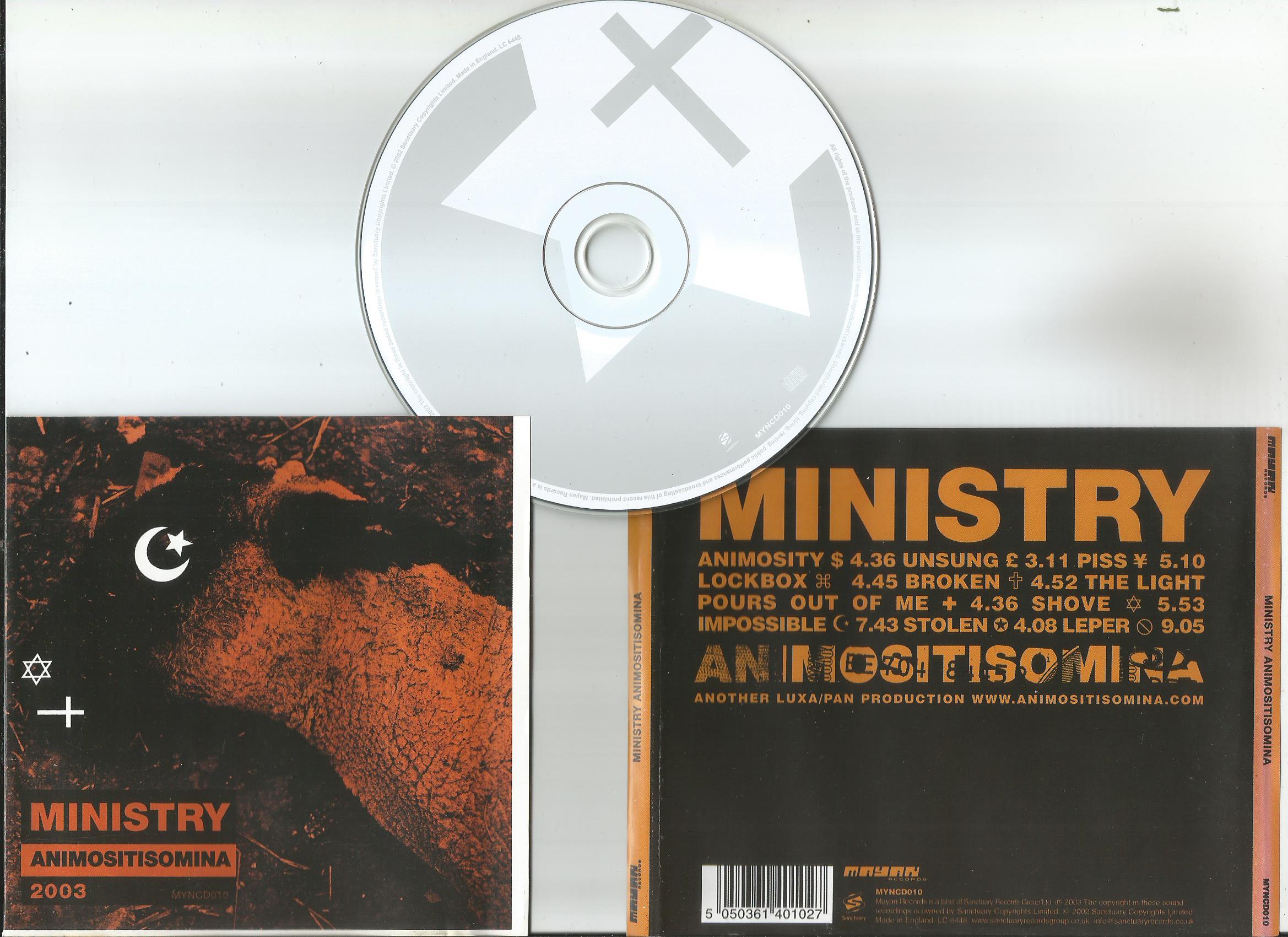 Ministry vinyl, 1596 LP records & CD found on CDandLP