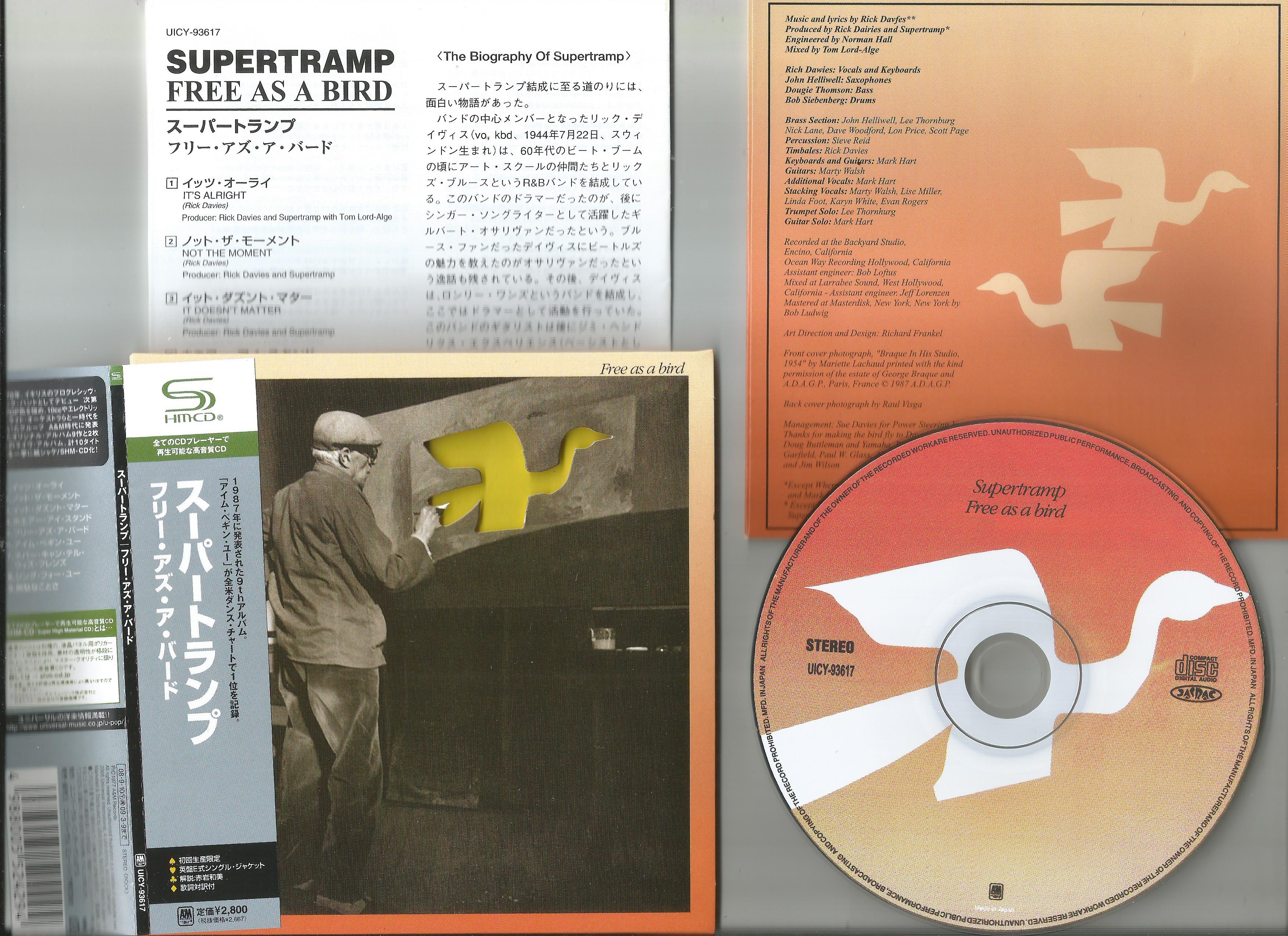 Free as a bird - Supertramp (アルバム)