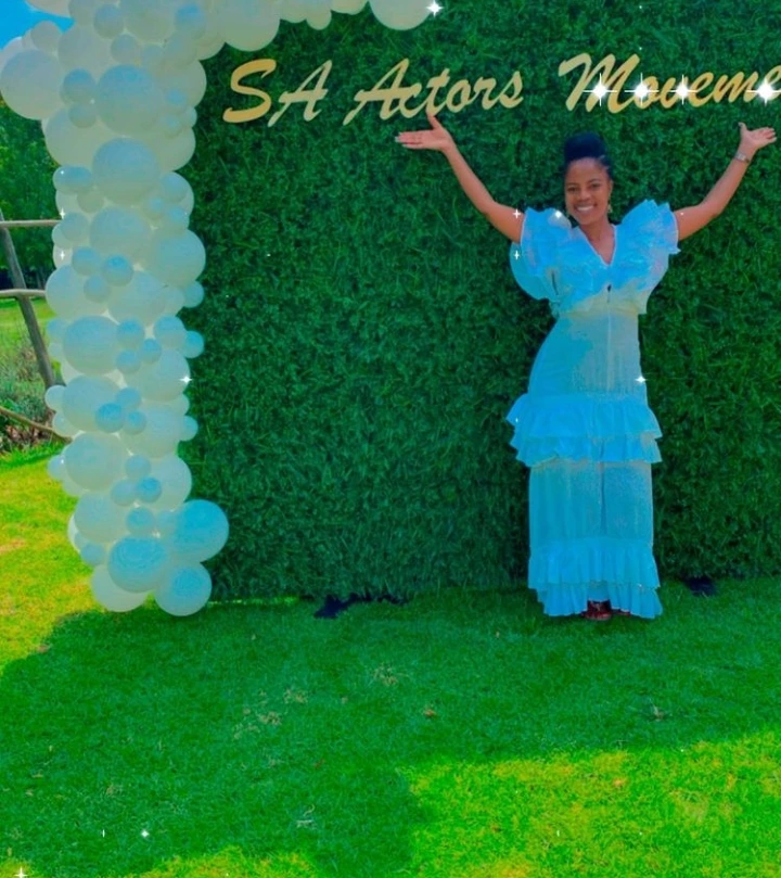 Winnie Ntshaba recently left darlings bewildered with her white ...