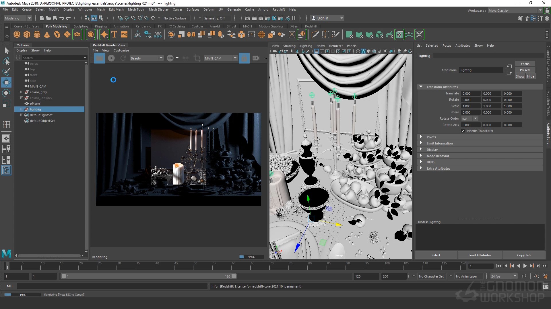 [The Gnomon Workshop] Lighting & Look Dev Essentials Vol. 1: Lighting ...