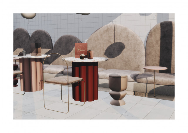 Набор для кофейни | Mochi Set (collaboration with SimspirationBuilds ...