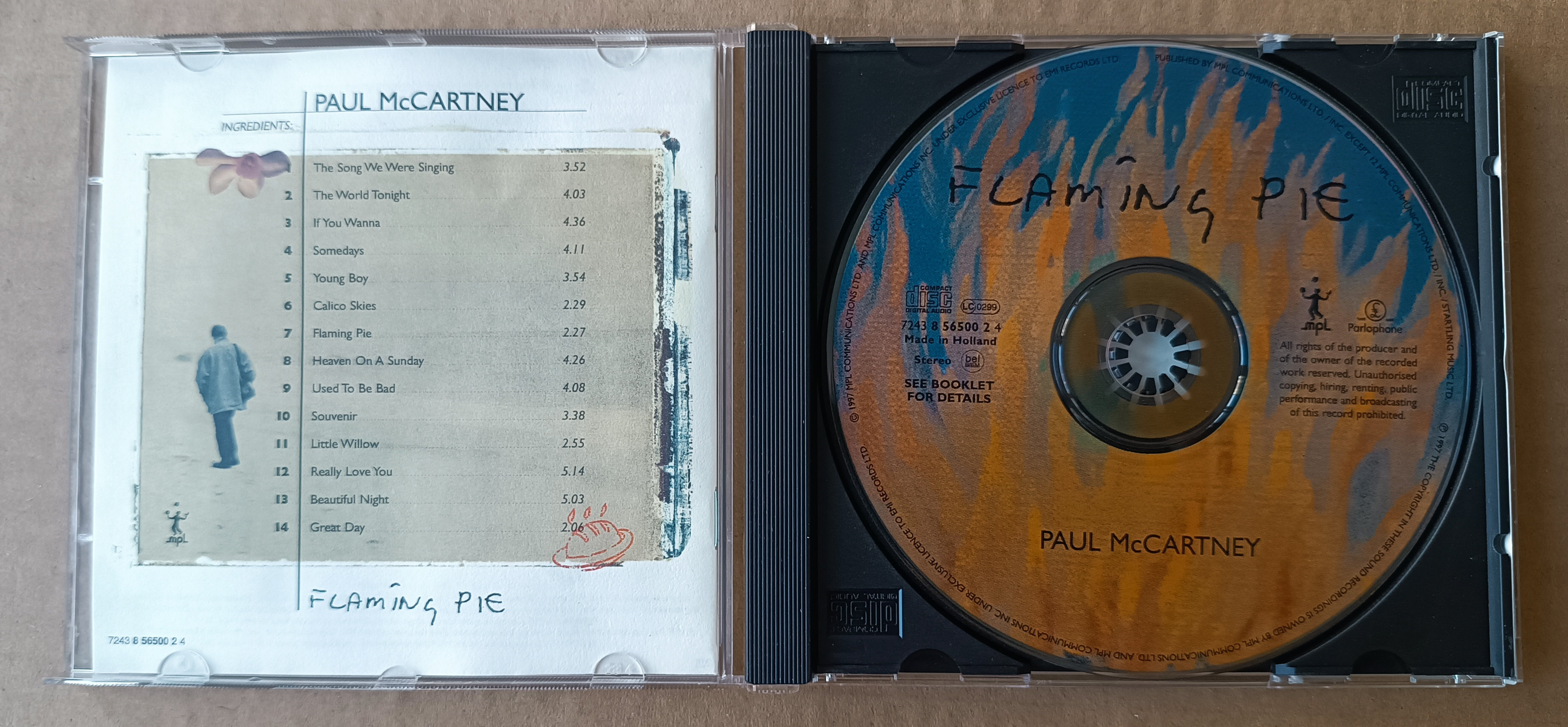 Flaming pie by Mccartney, Paul, CD with apexmusic - Ref:1401841555